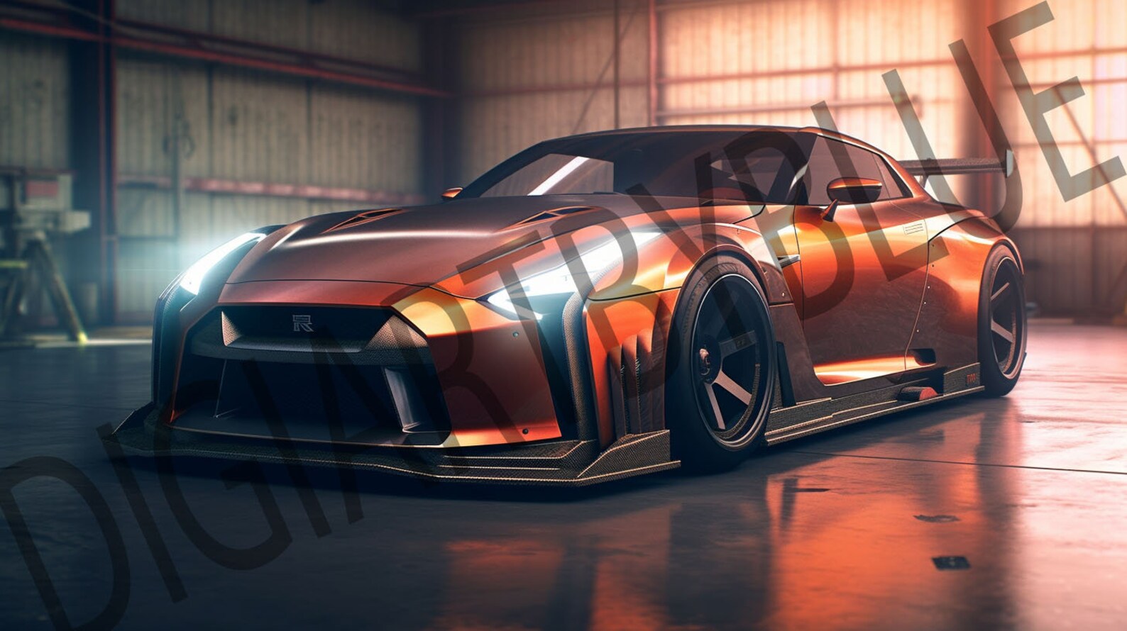 Nissan GTR R35 Aka Godzilla Wallpaper for Desktop/windows Background ...