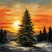 4 Jackson Pollock Inspired Digital Christmas Images - Etsy