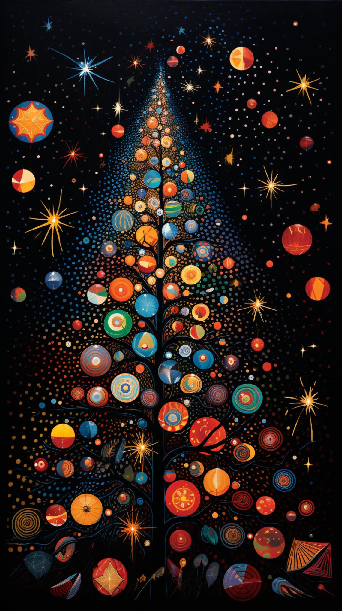 4 Unique Aboriginal Inspired Christmas Digital Images! - Etsy