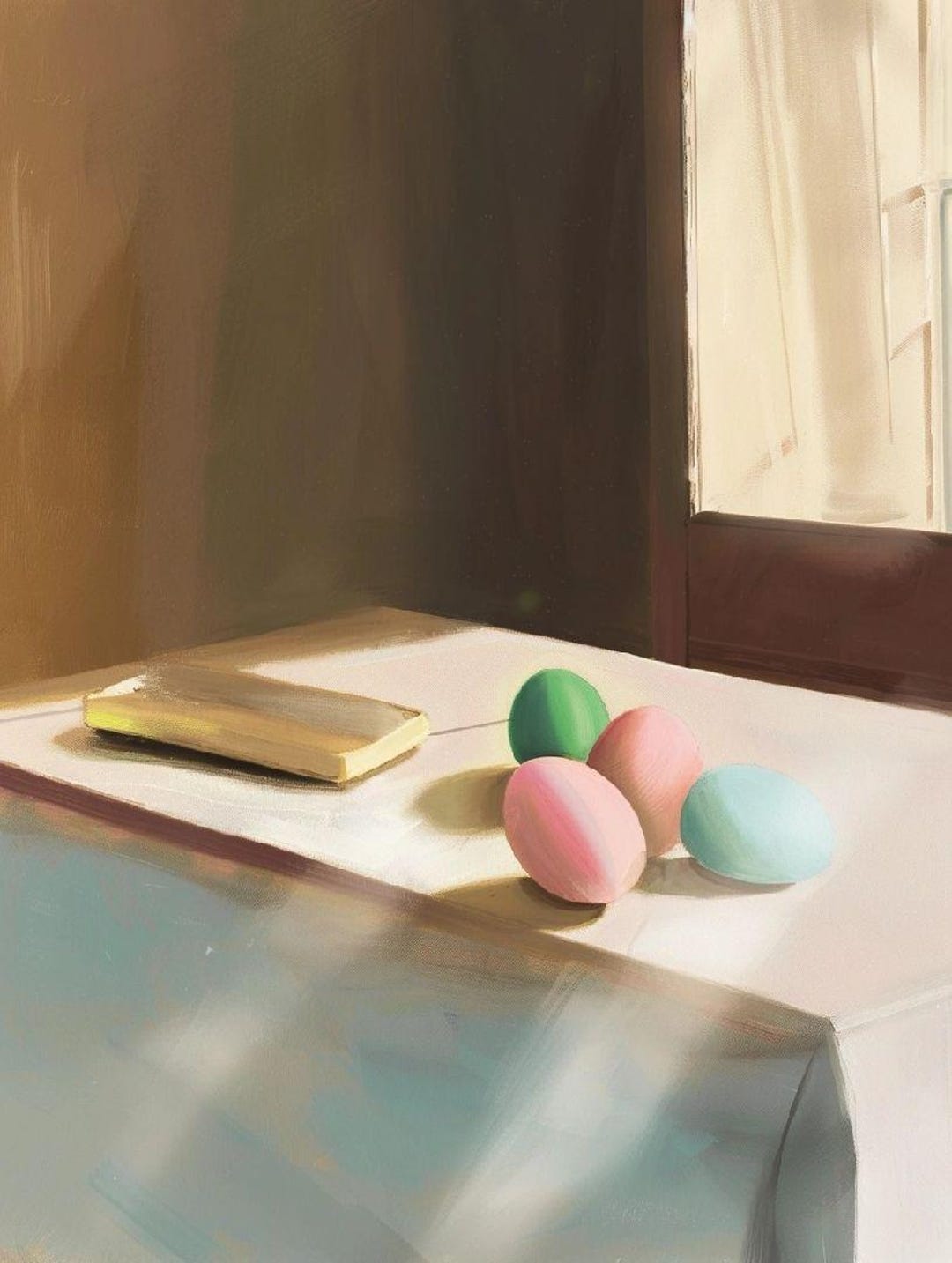 Hopper Easter! 5 Easter AI Digital Images in the Style of Edward Hopper ...