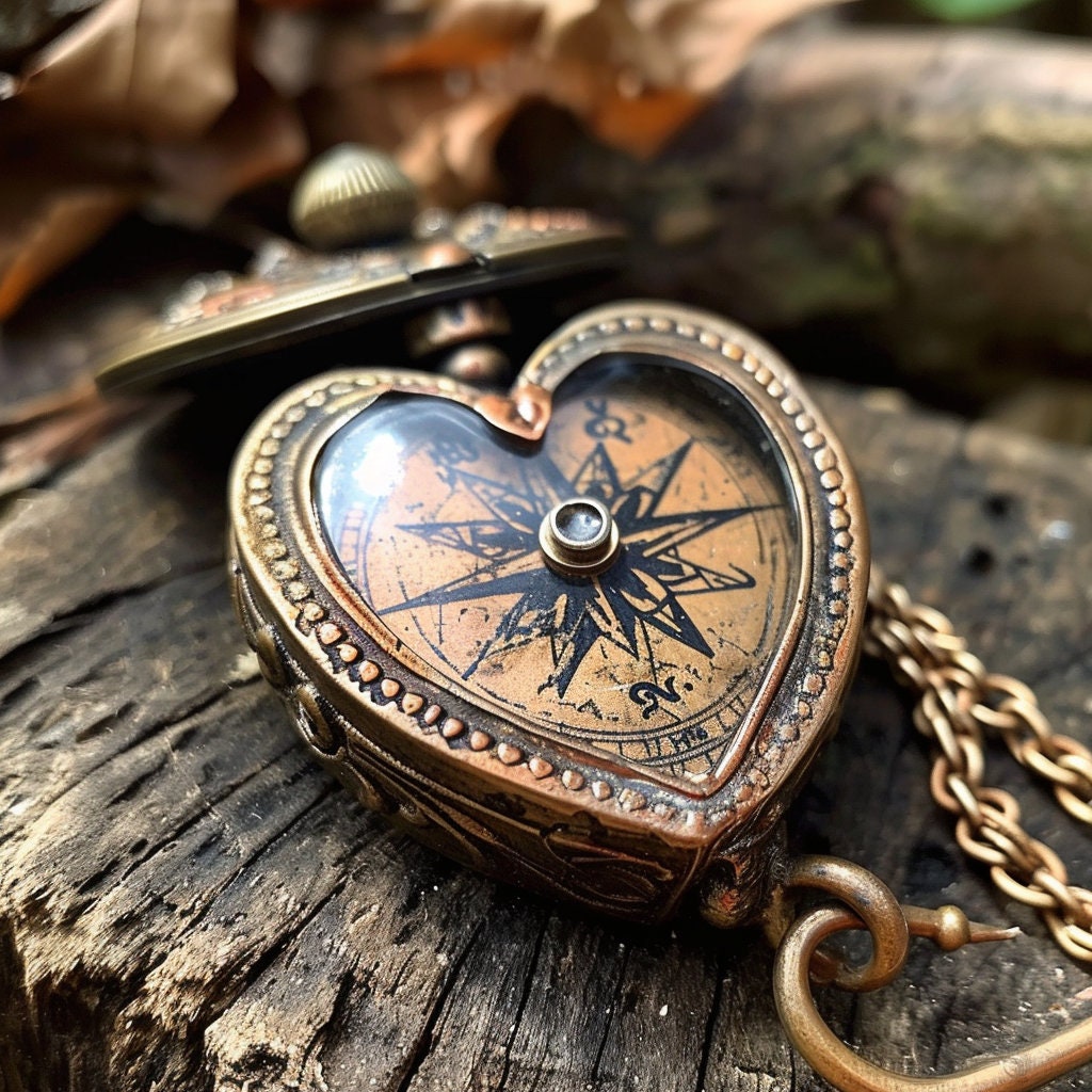 Find Your Way to Me - 4 Valentines Heart Compass Digital Images! - Etsy