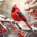 AI WEAR 4 Red Cardinal Holiday Images - Etsy