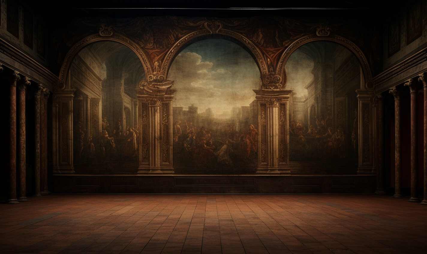 4 Da Vinci Inspired Photo Backdrops - Digital Images! - Etsy