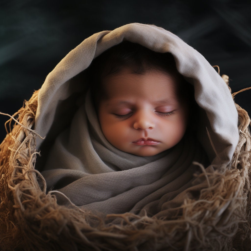 A Child is Born - Digital Images of Baby Jesus - Etsy