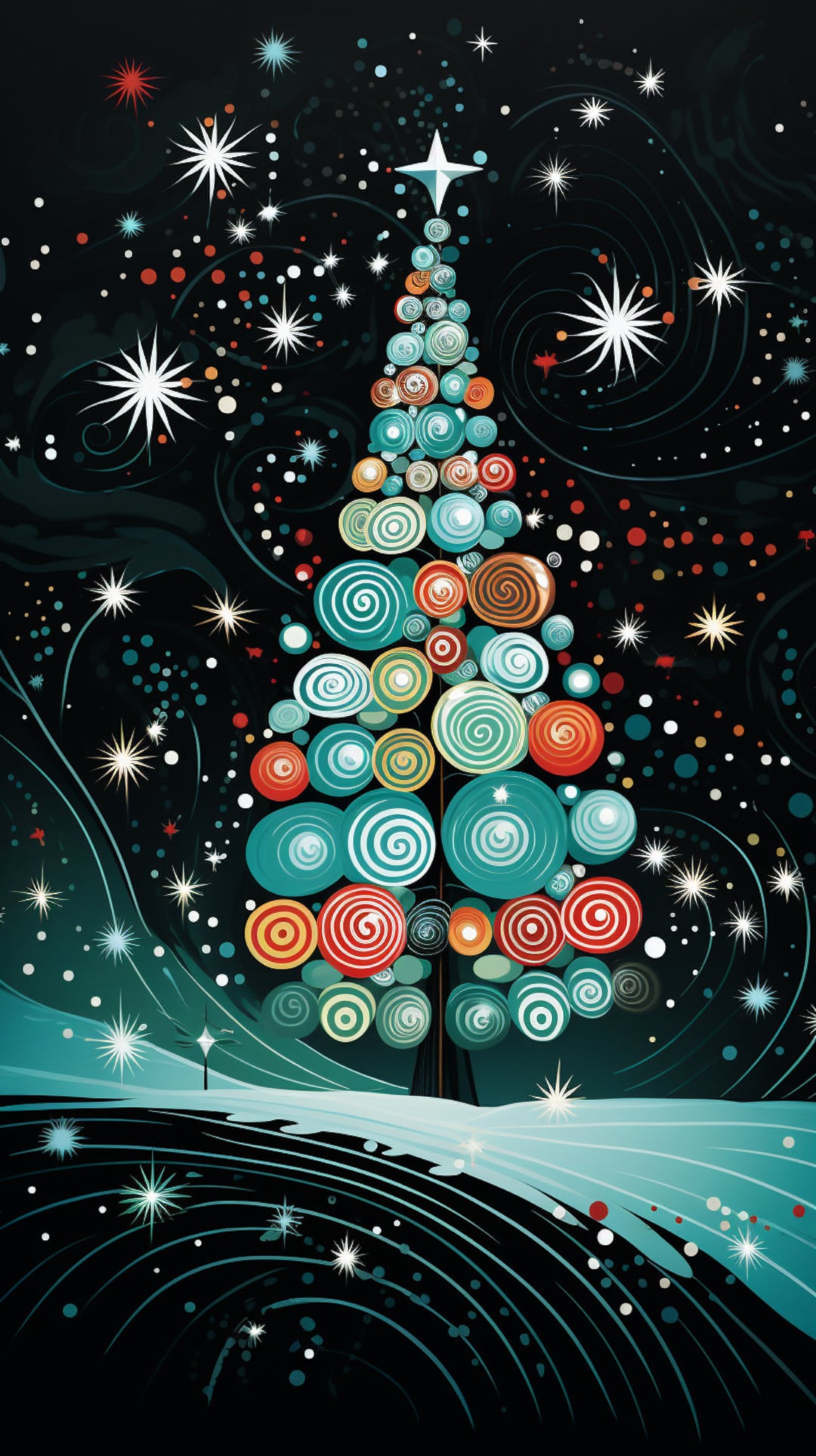 4 Unique Aboriginal Inspired Christmas Digital Images! - Etsy