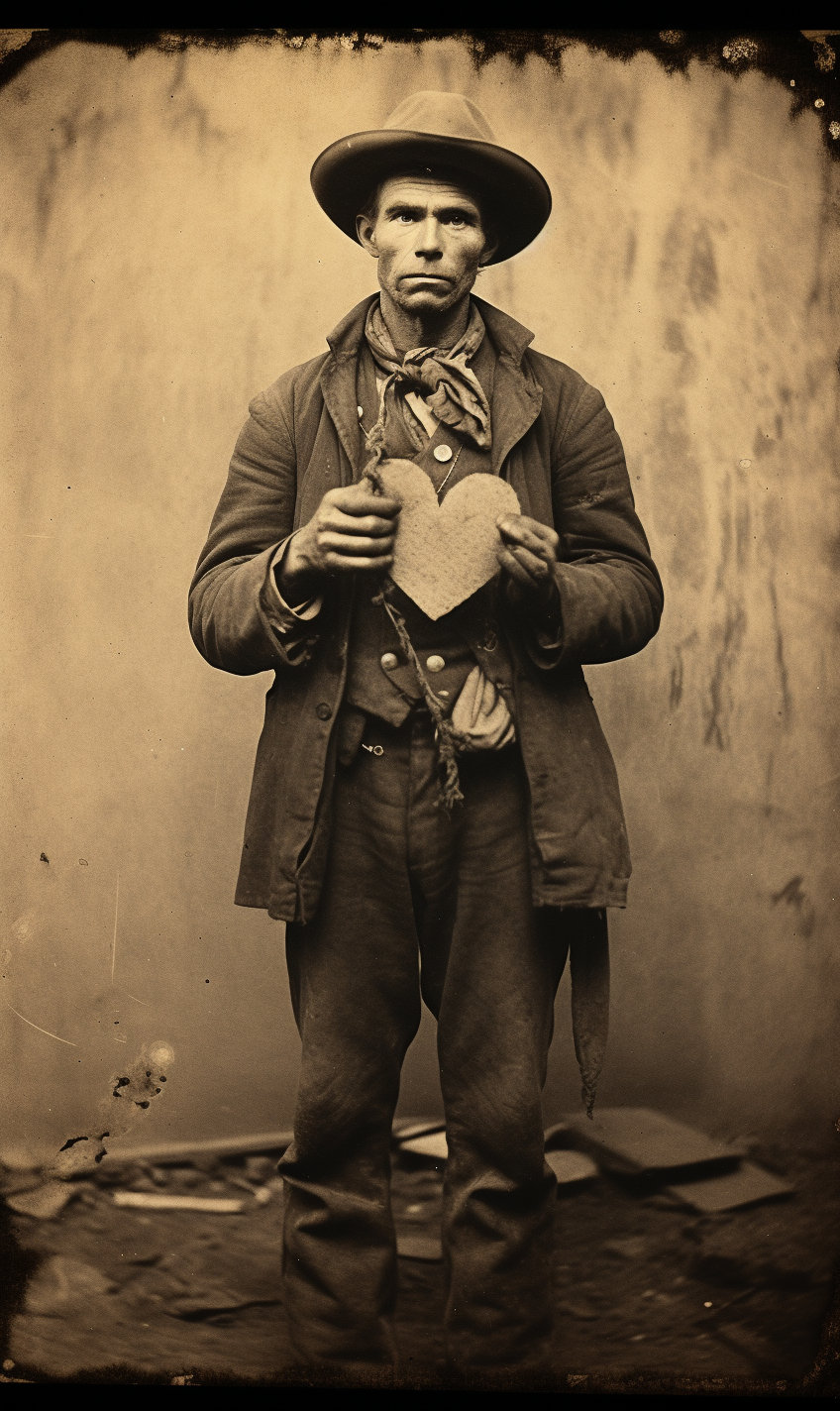 4 Vintage Style Cowboy Valentines Digital Images! - Etsy