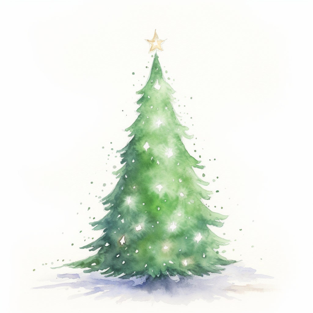 4 Sweet Christmas Digital Images in the Style of Hayao Miyazaki - Etsy