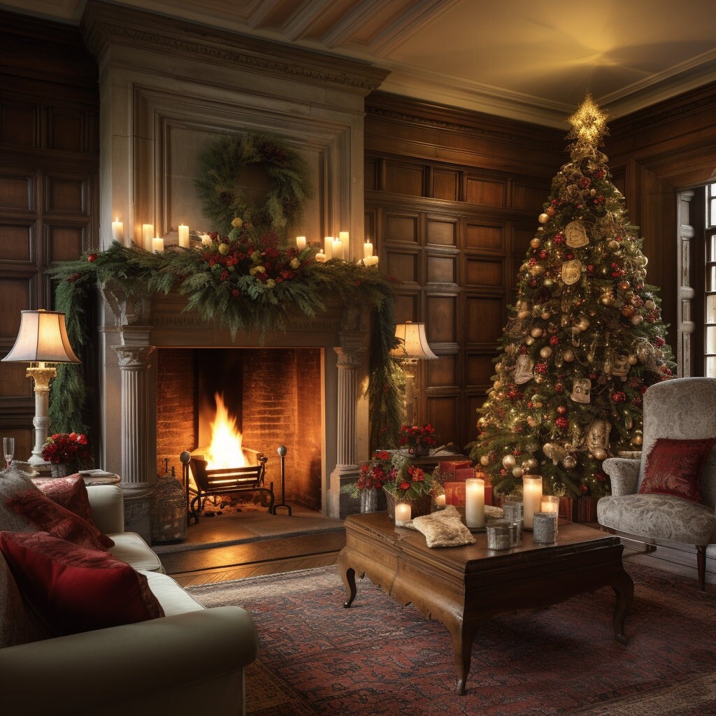 Merry Christmas, M'lord! Aristocrat Christmas Digital Images - Etsy