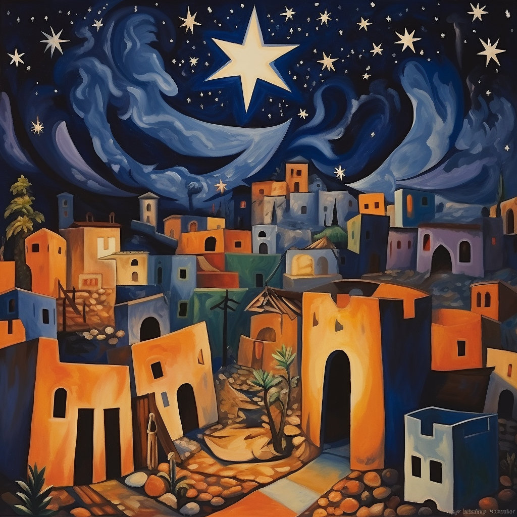 4 Matisse Inspired Nativity Scenes Digital Images! - Etsy