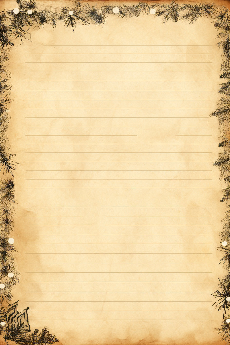 10 Vintage Christmas Parchment Paper Digital Images! - Etsy