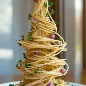 4 Spaghetti Christmas Trees! for the Chef in Your Life! Digital Images ...