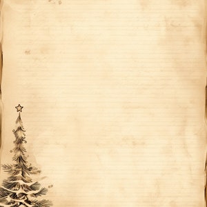 10 Vintage Christmas Parchment Paper Digital Images! - Etsy