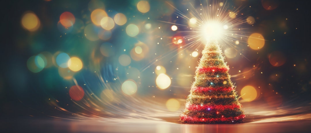 4 Gorgeous Vortex Christmas Tree Digital Images! - Etsy