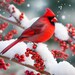 AI WEAR 4 Red Cardinal Holiday Images - Etsy