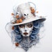 5 Wickedly Scary Halloween Beauties Digital Images - Etsy