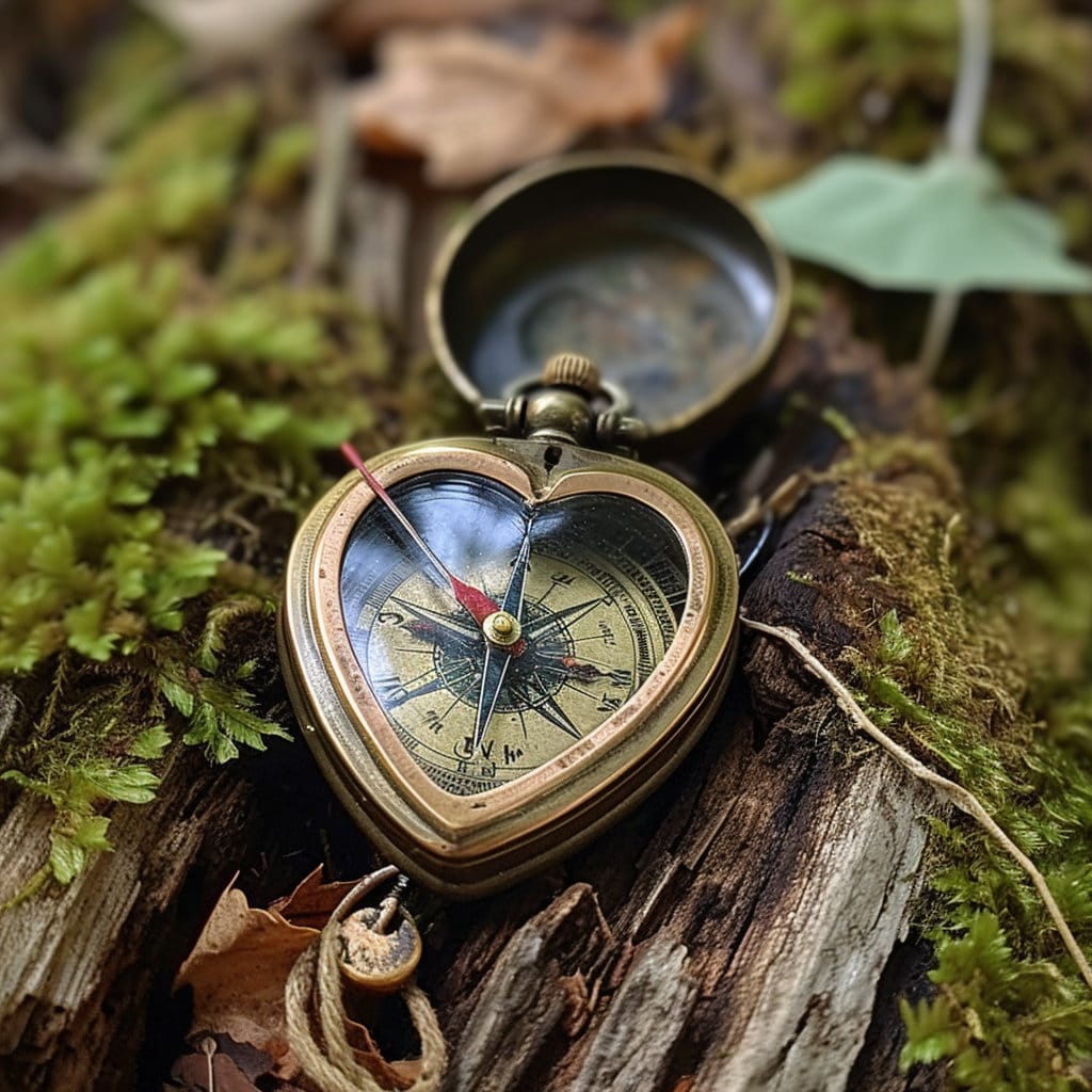 Find Your Way to Me - 4 Valentines Heart Compass Digital Images! - Etsy
