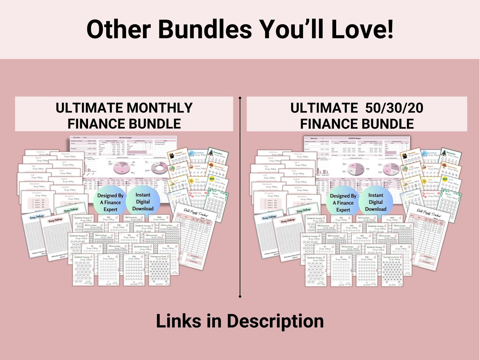 3K Savings Challenge PDF, 3K Challenge Fits A6 Budget Binder, 3K Saving ...