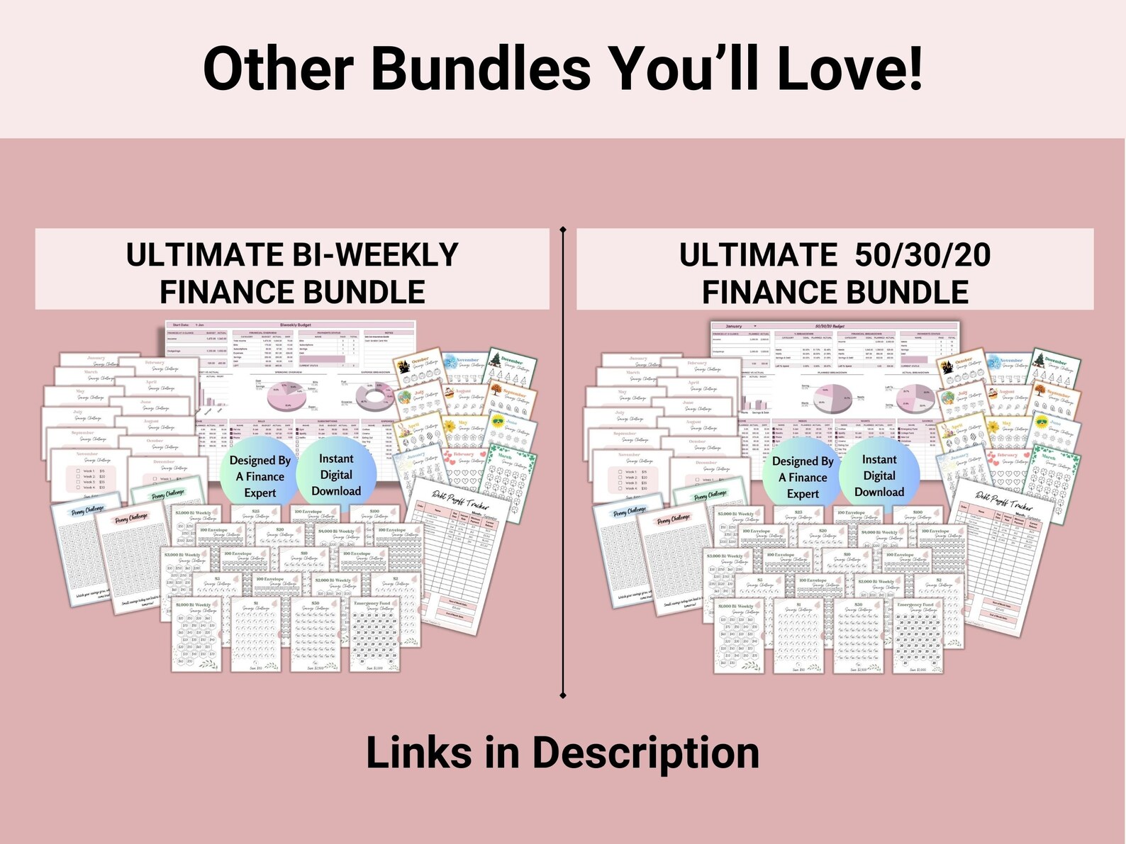 Ultimate Budget Planner, Monthly Budget Planner Google Sheets and A6 ...