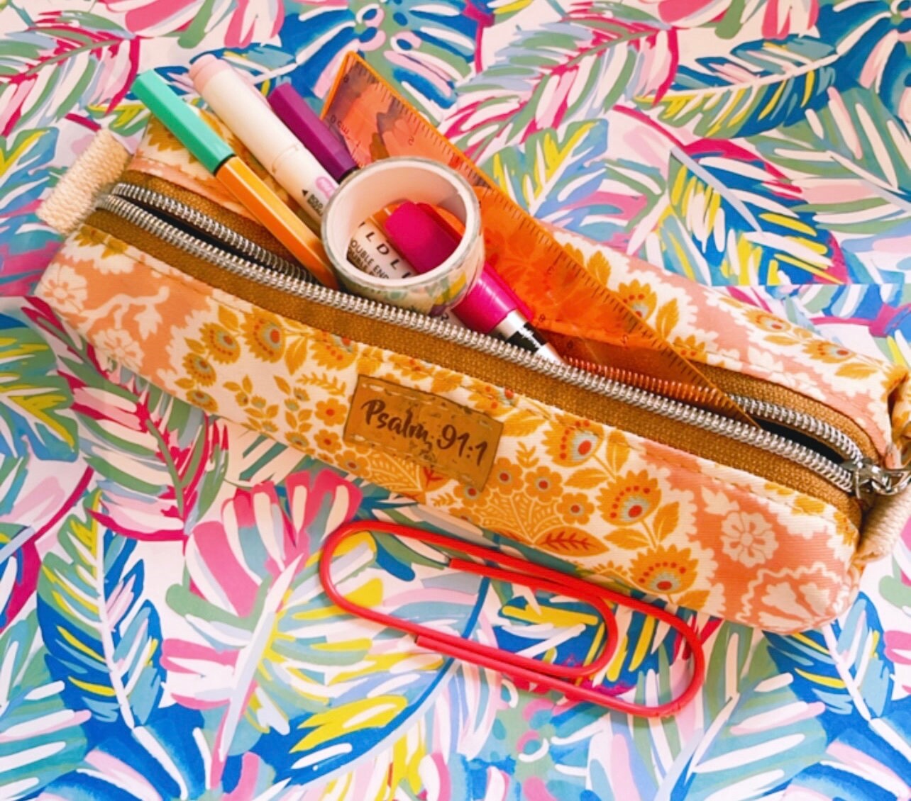 Pencil Zipper Pouch - Etsy