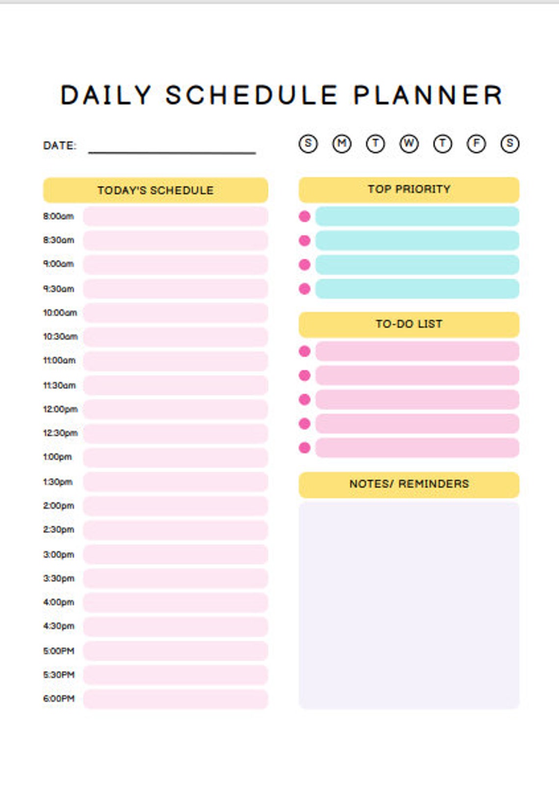 Top 10 Daily Planners for Organize. Prioritize. Thrive - Etsy