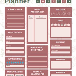 Top 10 Daily Planners for Organize. Prioritize. Thrive - Etsy