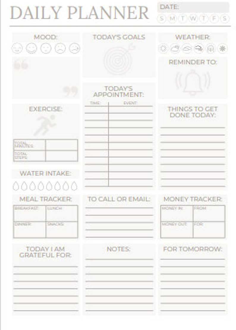 Top 10 Daily Planners for Organize. Prioritize. Thrive - Etsy