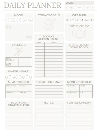 Top 10 Daily Planners for Organize. Prioritize. Thrive - Etsy