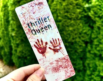Printable Bookmark for Fans of the Thriller and Mystery - Etsy
