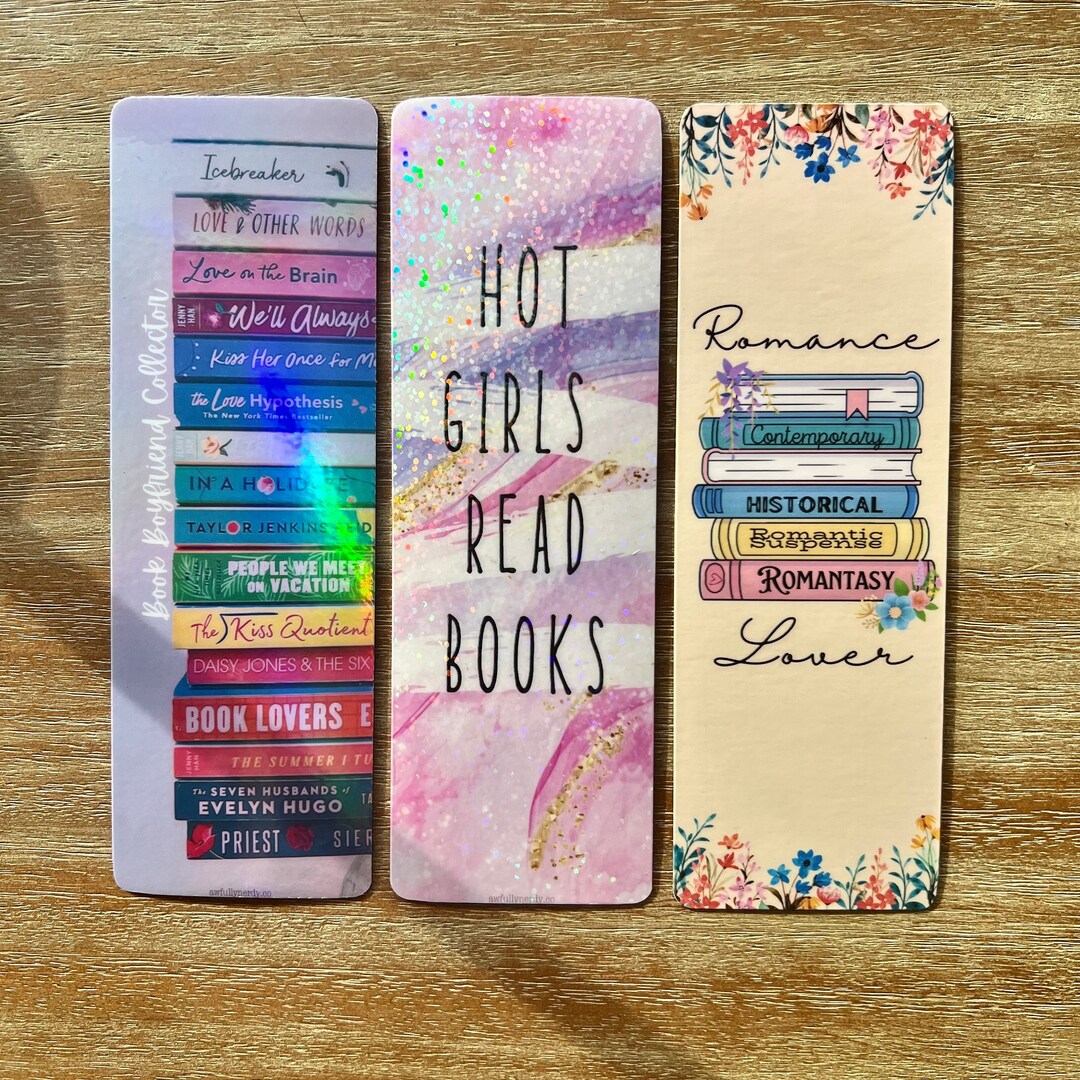 Romance Bookmark Book Accessory Bookmark for Romance Lovers Multiple ...