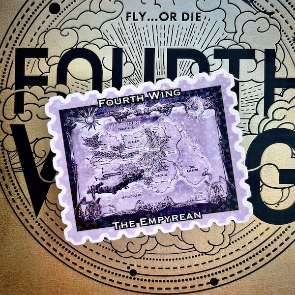 Fourth Wing Map - Up to 50& Off - Etsy