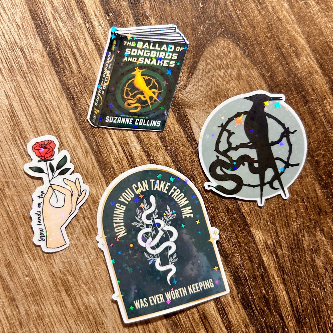 Hunger Games Ballad of Songbirds and Snakes Sticker Bundle Bookish ...