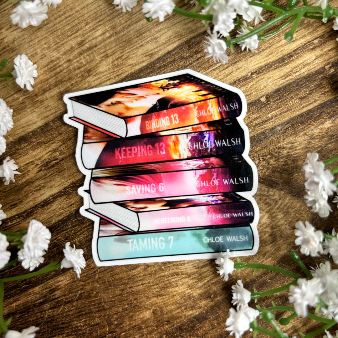 Binding 13 Boys of Tommen Series Sticker Stickers for Book Lovers Water ...