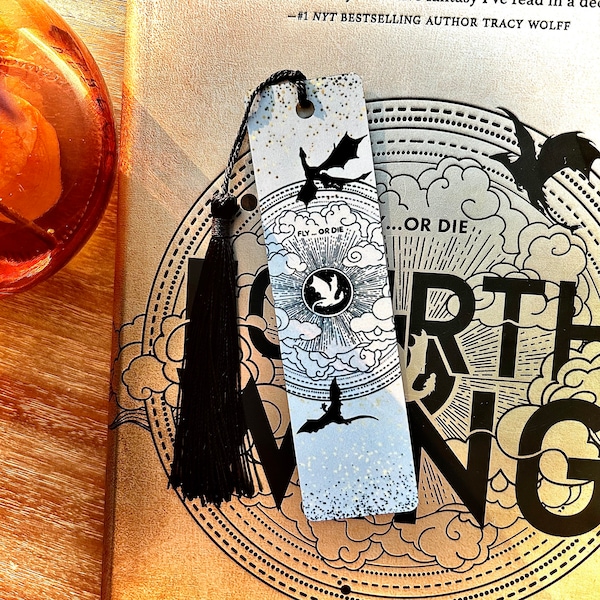 Fourth Wing Book Sprayed Edge - Etsy