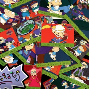 24 Nickelodeon Rugrats Collectible Cards Lot. Tempo Cards 1997 ...