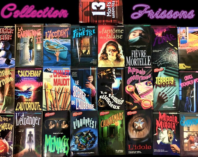 Teen Horror Point Horror Novels 80s 90s Scholastic - Point Thriller 90s ...