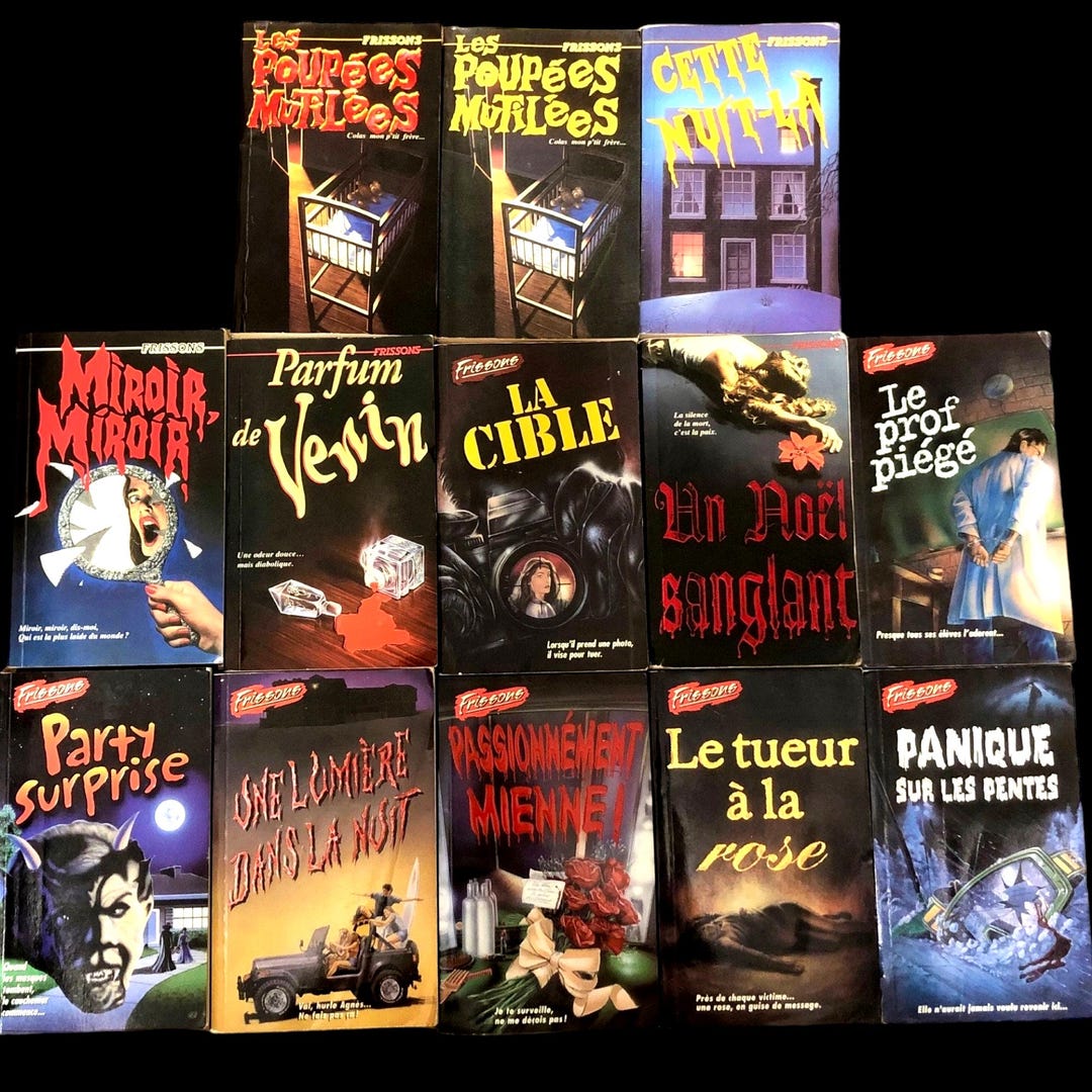 Rare! 90s Thrills Collection! Cult Books! in Good Condition. Heritage ...
