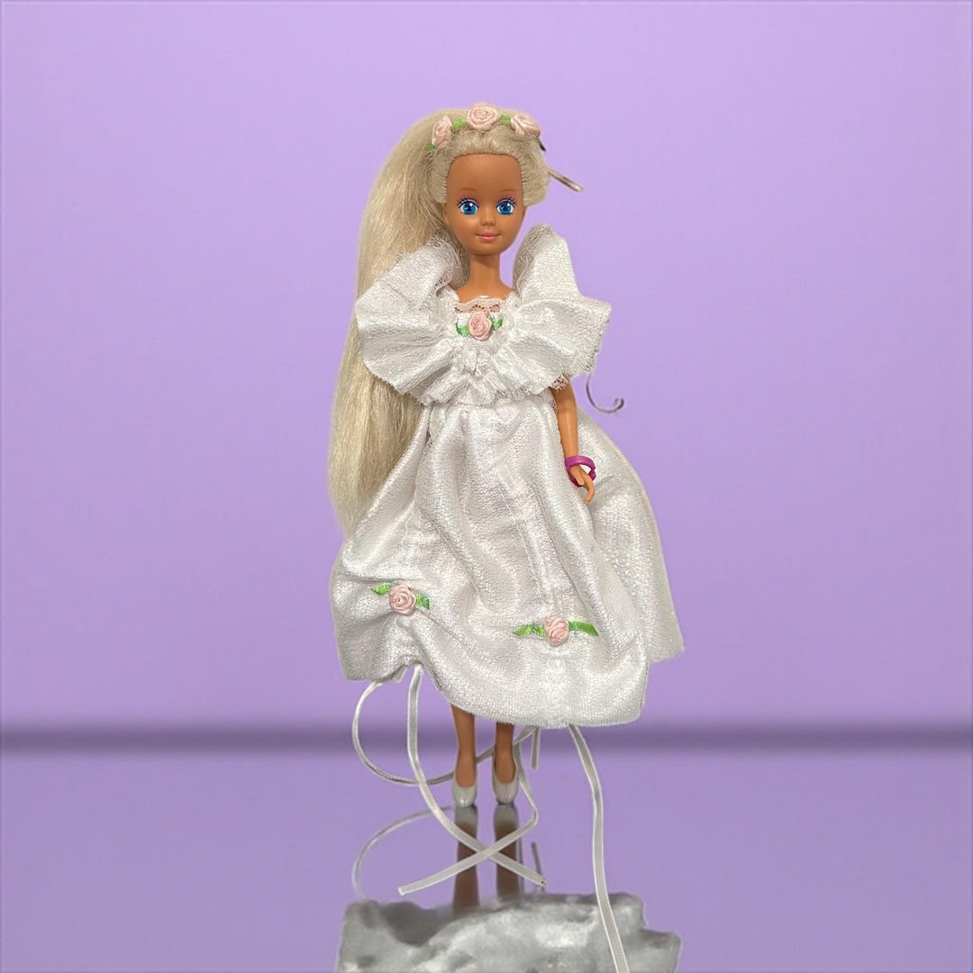 Barbie Homecoming Queen Skipper Doll 1988 Mattel #1950 Barbie's Sister ...
