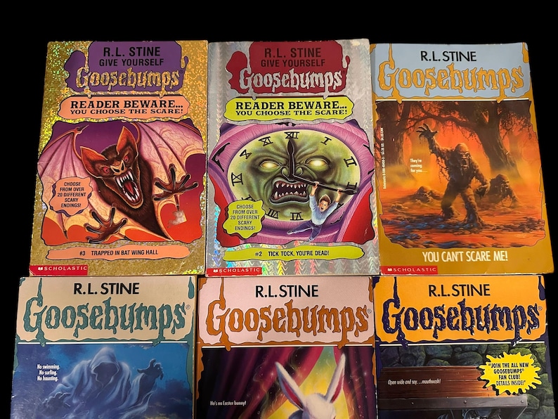Goosebumps Vintage Books. Choose Your Favorite! 90's R.L. Stine ...