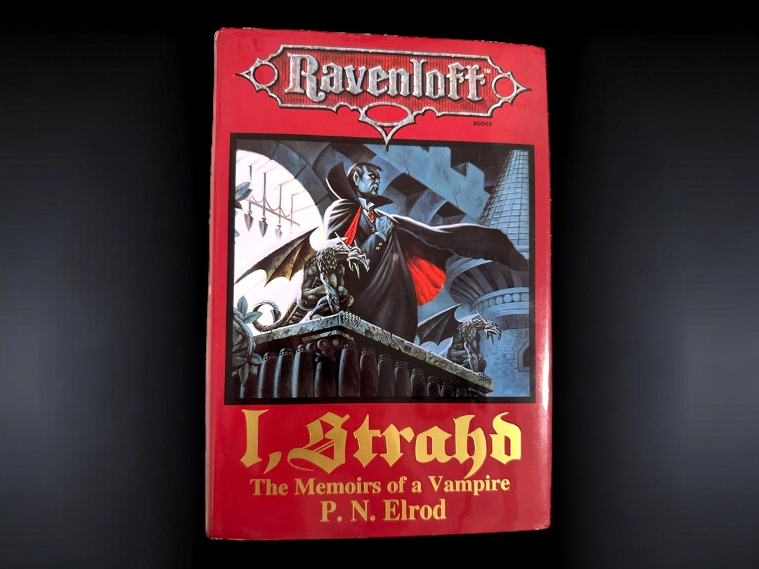 Vintage Vampire Novel: I, Strahd by P.N. Elrod ravenloft Series 7 ...