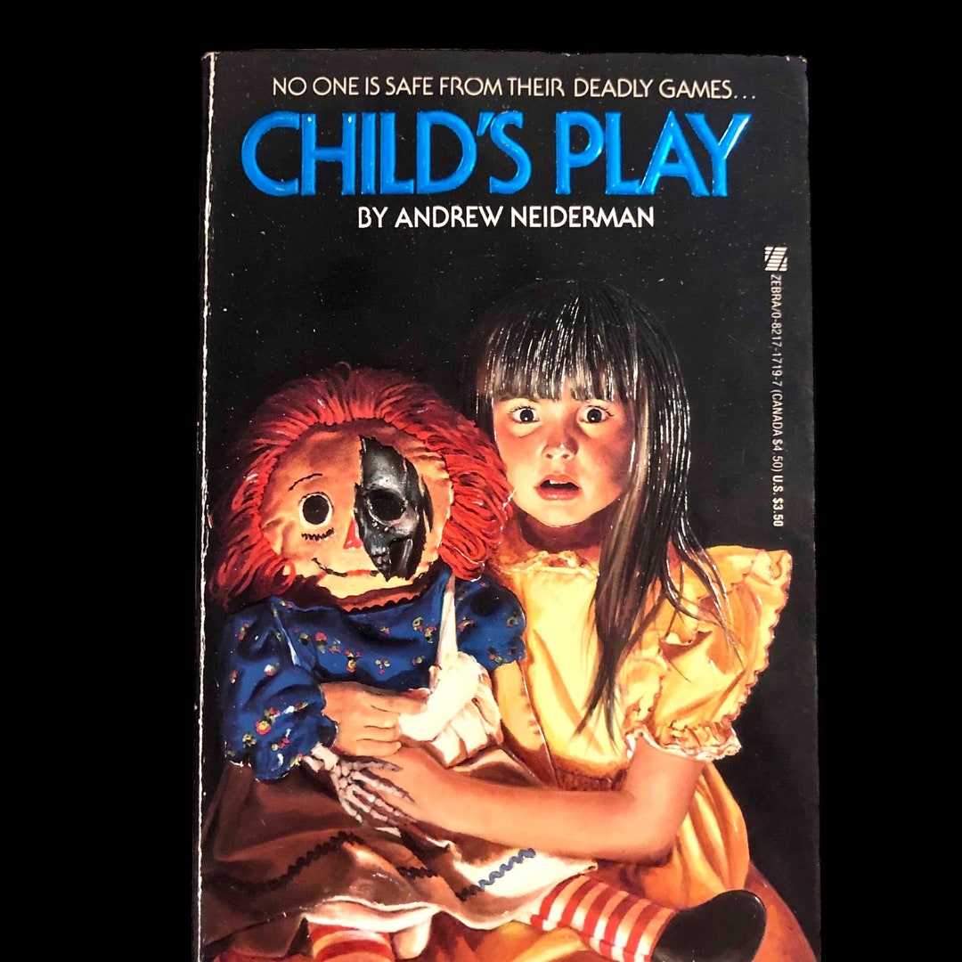 CHILD'S PLAY by Andrew Neiderman. Vintage Paperback. 80's Horror ...