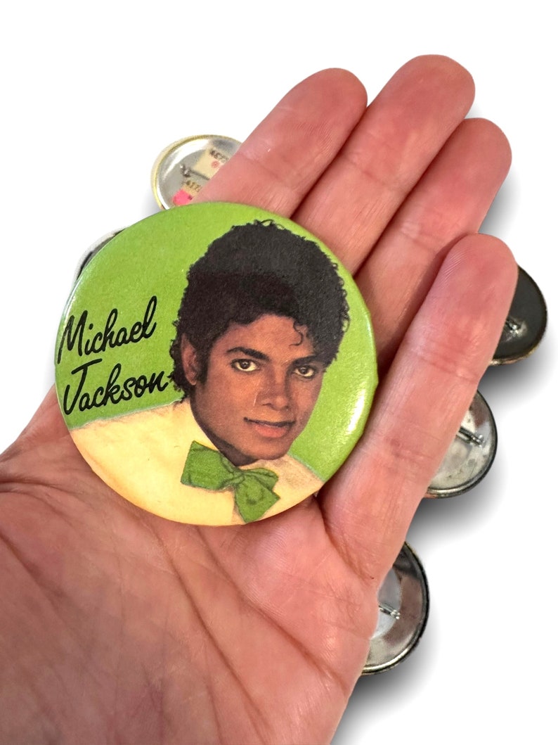 70'S-80'S Collectible Vintage Badges From Different Singers, Bands ...