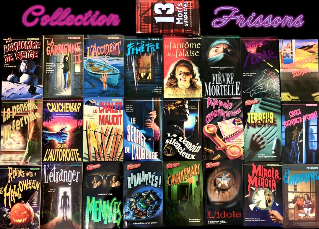 Rare 90s Shivers Collection Cult Books in Good Condition. Heritage ...