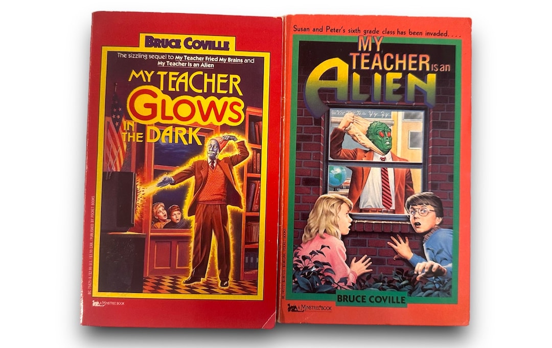 My Teacher is an Alien & My Teacher Glows in the Dark Books by Bruce ...