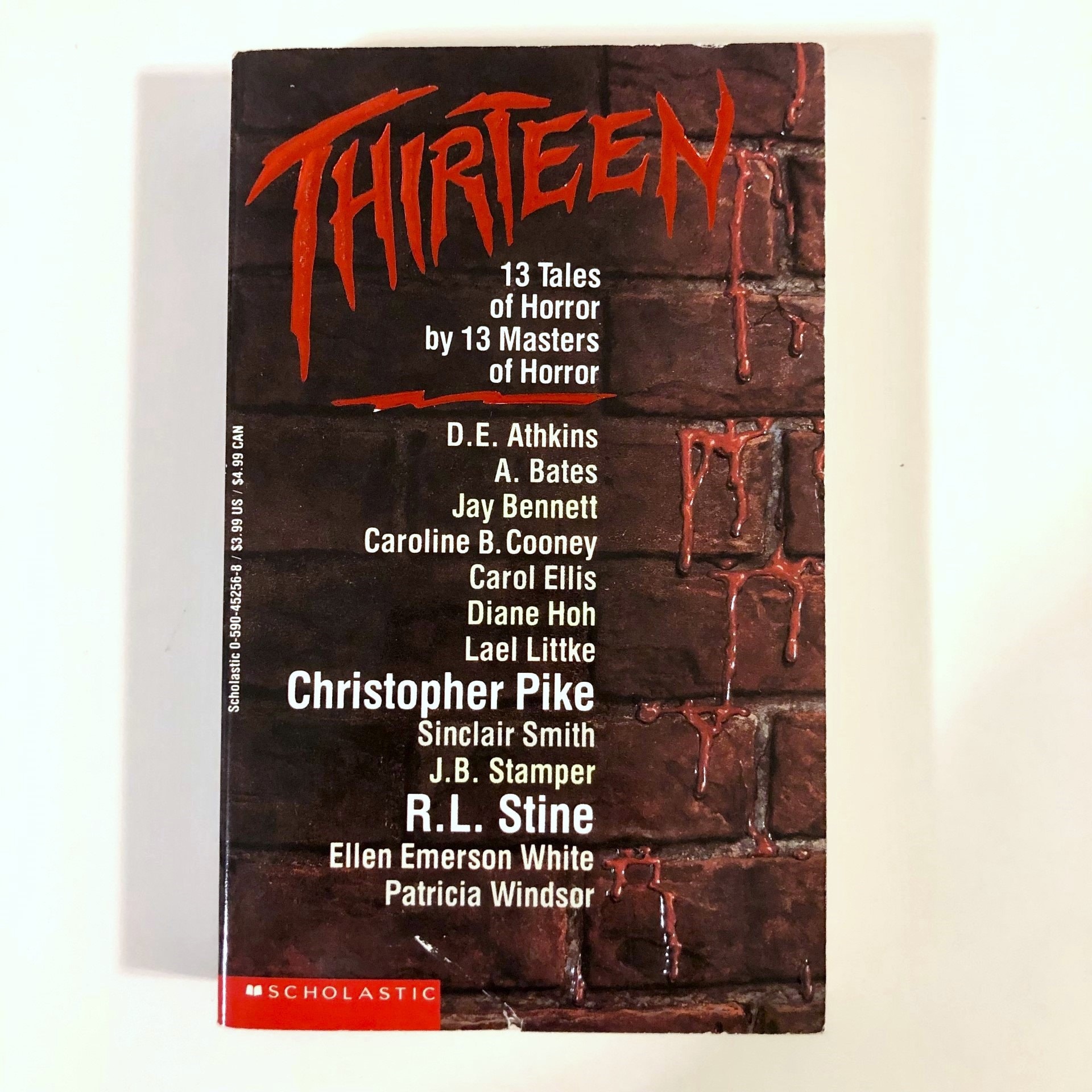 THIRTEEN. 13 Tales of Horror by 13 Masters of Horror. Vintage Book 1991 ...
