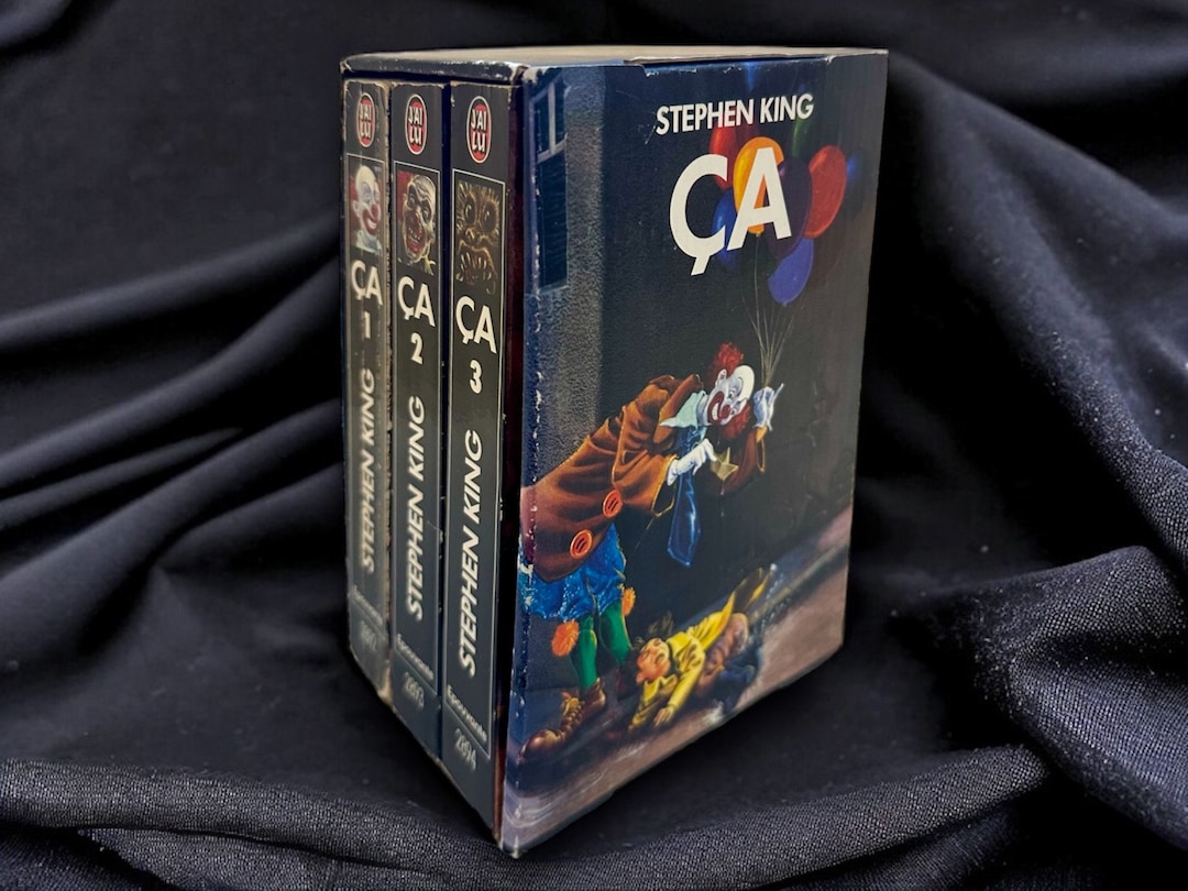 RARE Coffret De Collection ÇA De Stephen King. Éditions J'ai Lu 1988 ...