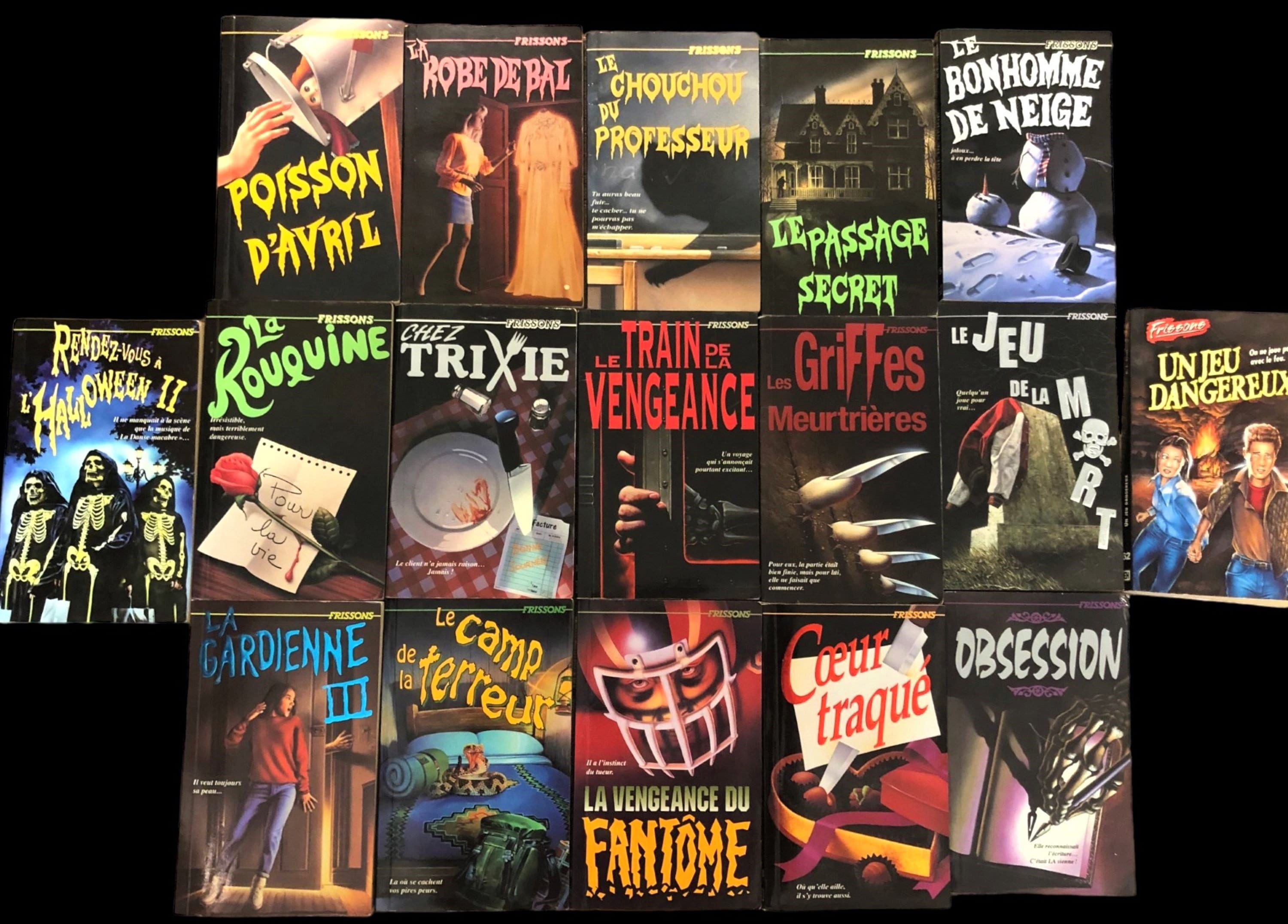 Rare 90s Shivers Collection Cult Books in Good Condition. Heritage ...