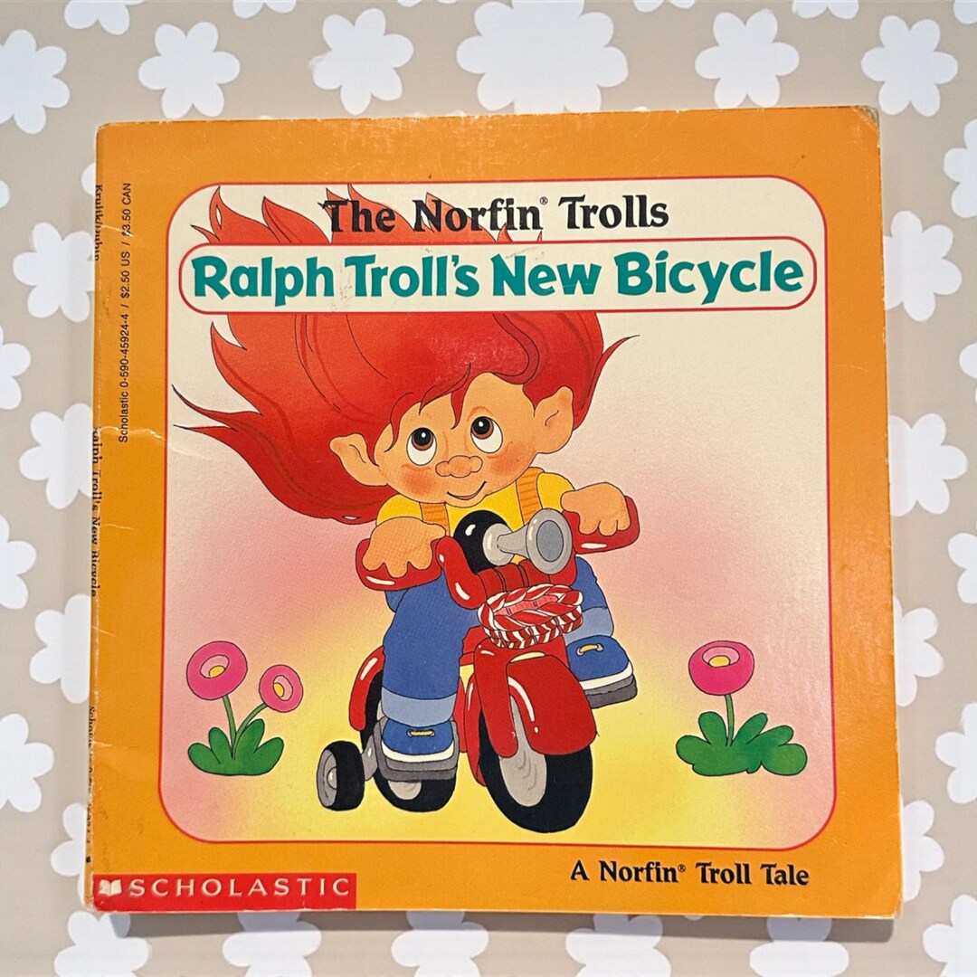 Vintage Book the Norfin Trolls Ralph Troll's New Bicycle. A Norfin ...