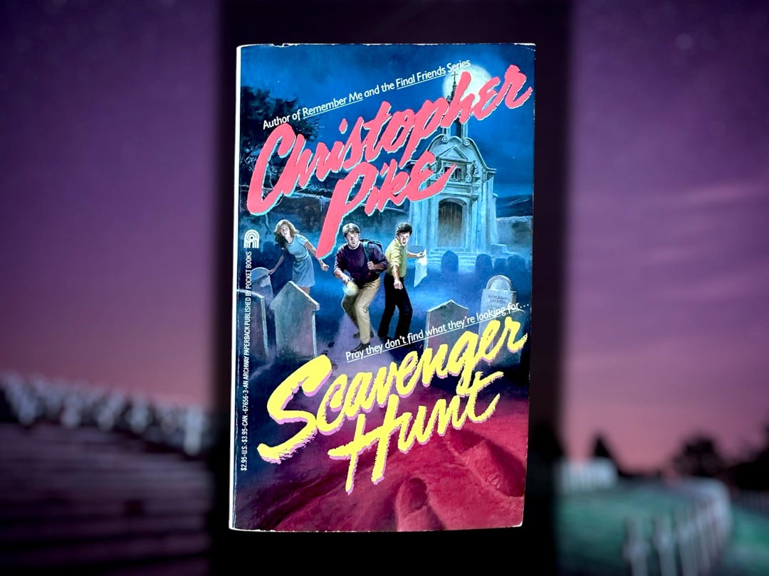 Scavenger Hunt by Christopher Pike. Archway Paperback YA Novel 1989 ...