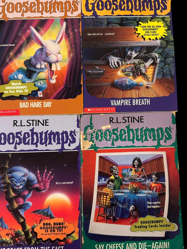 Goosebumps Vintage Books. Choose Your Favorite! 90's R.L. Stine ...