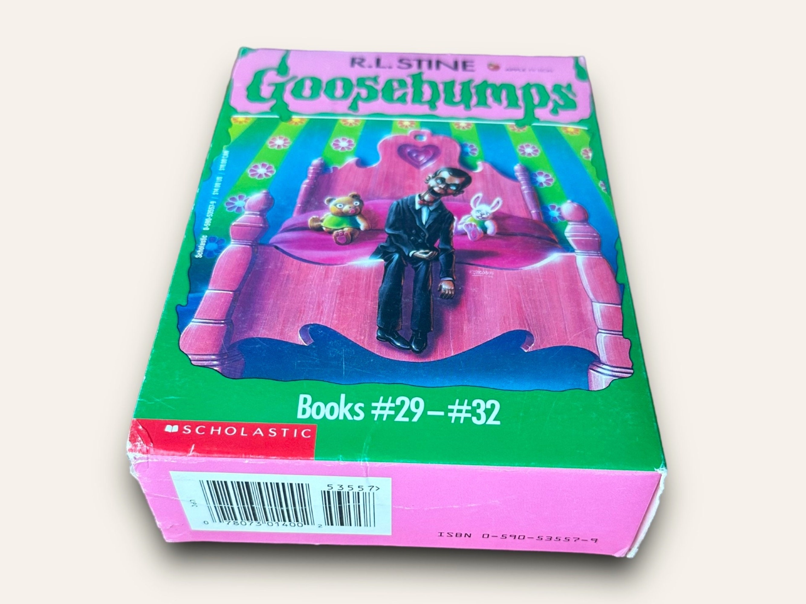 90s Goosebumps Box Set Books 29-32 28. Apple Fiction. Scholastic. R.L ...
